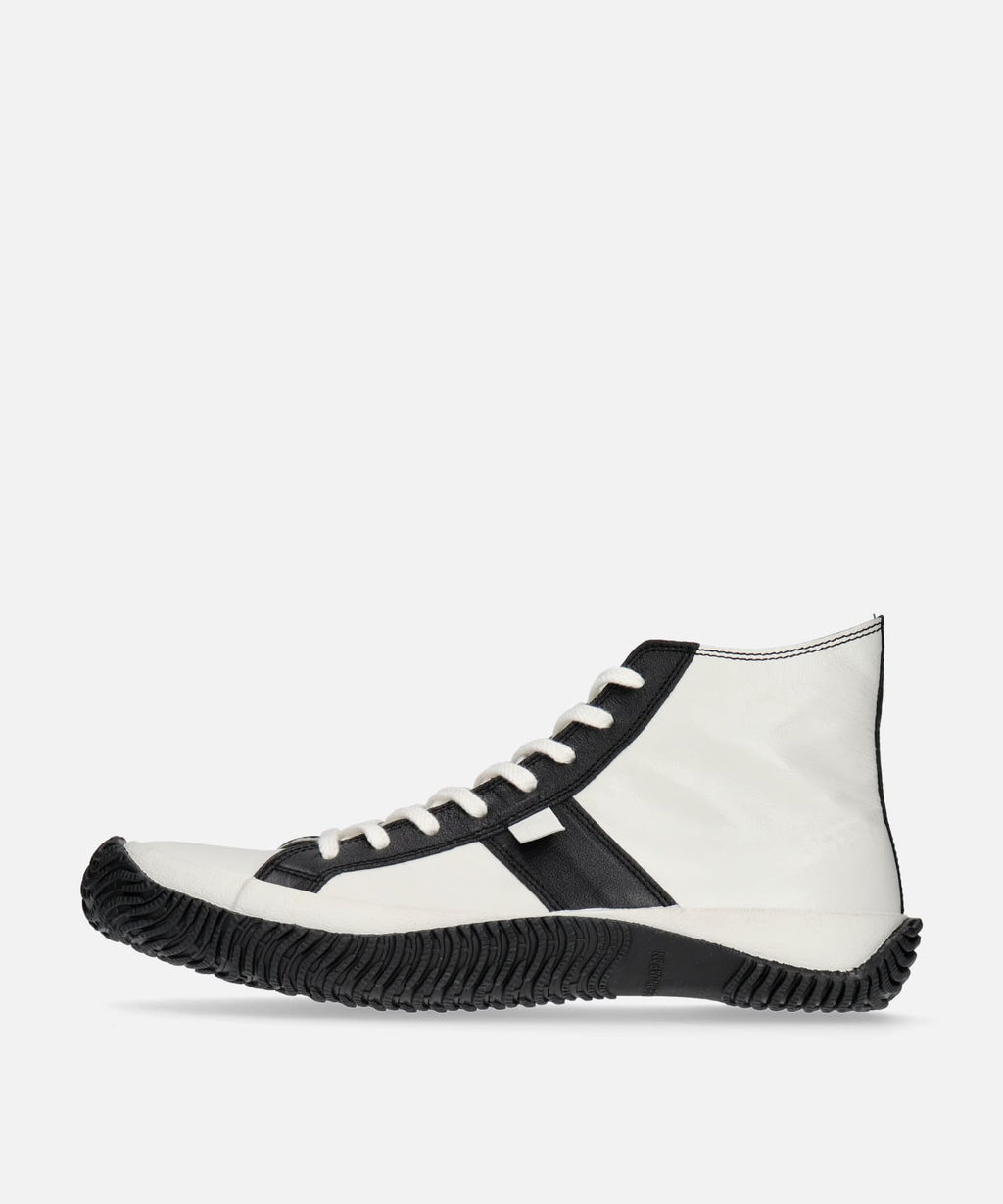 SP-443 Shiro/Kuro | 国産ハンドメイド スニーカー スピングル